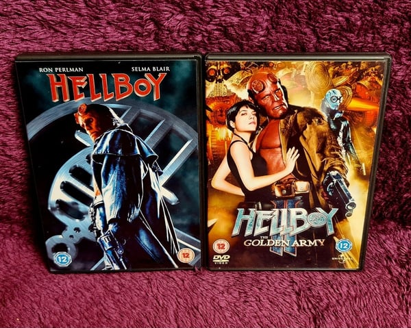 Hellboy & Hellboy 2: The Golden Army DVD-box | CDON