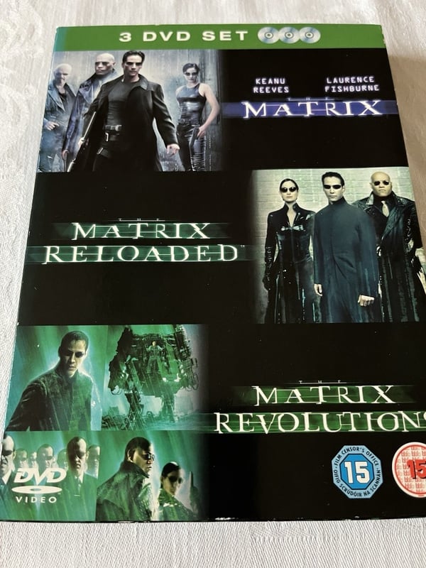Matrix 3-Film Boxset DVD | CDON