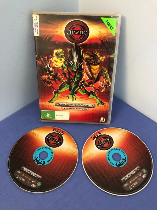 Chaotic Volym 1: Welcome To Chaotic – Animerad TV-serie på DVD | CDON