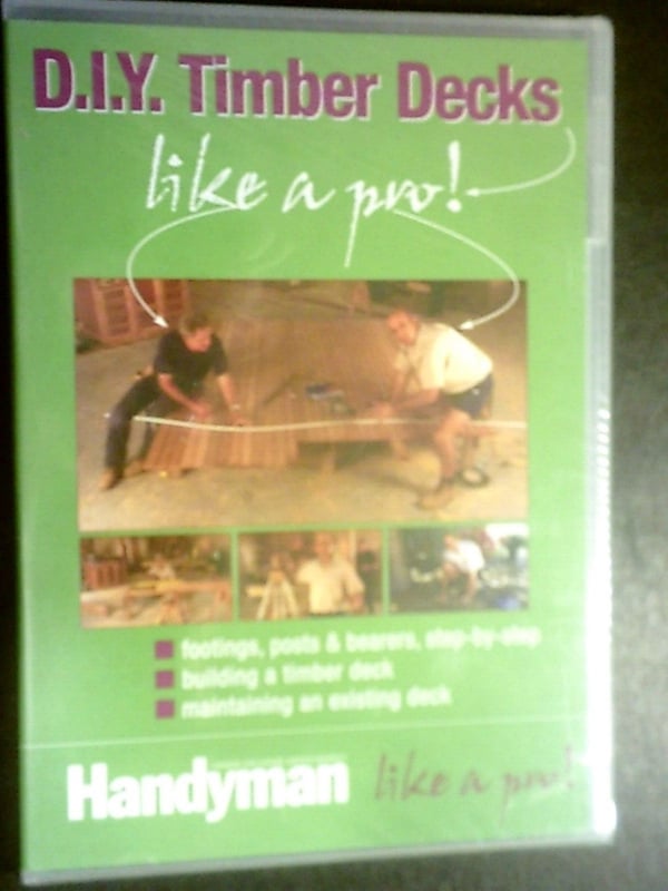 Handyman D.I.Y. Timber Floors Like A Pro : TIMBER DECKS 5 DVD Brand New ...