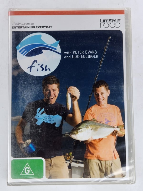 Fish With Peter Evans DVD Brand New | CDON