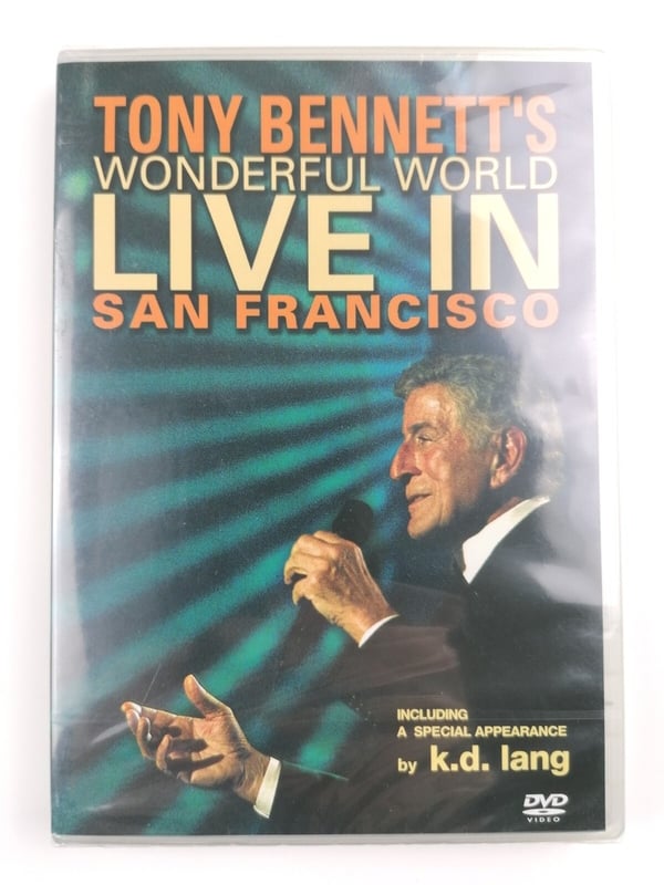 Tony Bennetts Wonderful World Live DVD Brand New | CDON