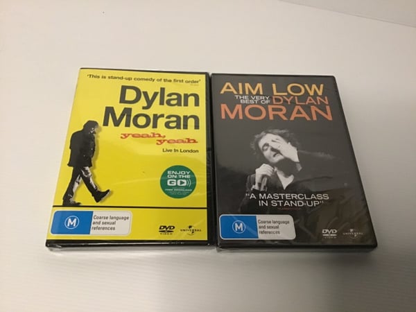 Dylan Moran Bundle Aim Low and Yeah DVD Brand New | CDON