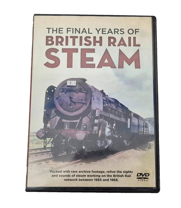 GO ENTERTAINMENT The Final Years Of British Rail Steam 55 Minutes DVD ...
