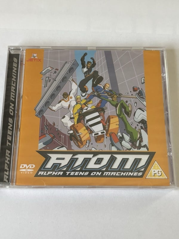 Atom Alpha Teens On Machines PG Jetix DVD Brand New | CDON
