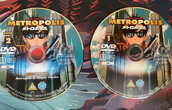 Osamu Tezukas Metropolis – Animerad klassiker DVD | CDON