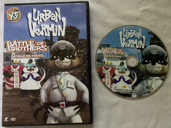 Urban Vermin: Battle of Brothers – Animerad DVD för barn (2008) | CDON