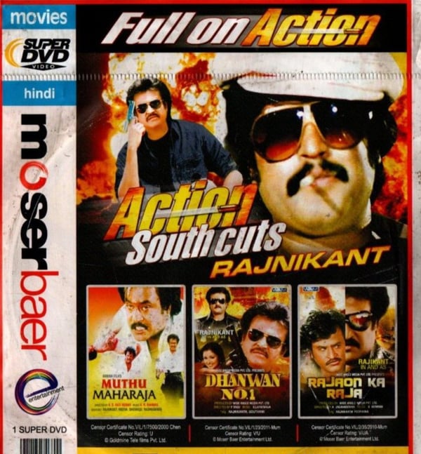 Bollywood 3-i-1: Muthu Maharaja, Dhanwan No.1, Rajaon Ka Raja ...