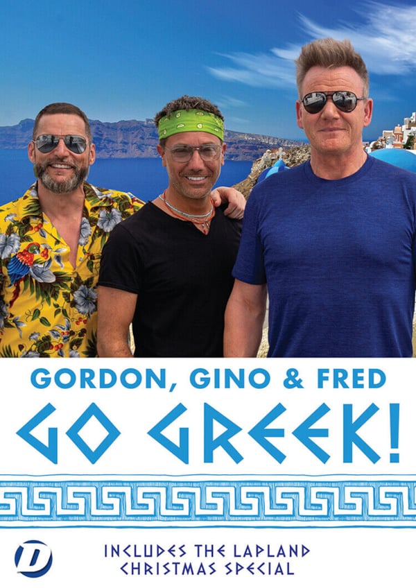 Gordon, Gino and Fred Go Greek DVD Brand New | CDON