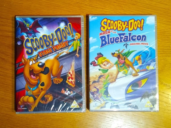 Scooby-Doo 2x bundle Stage Fright & Mask of the Blue Falcon DVD Brand ...