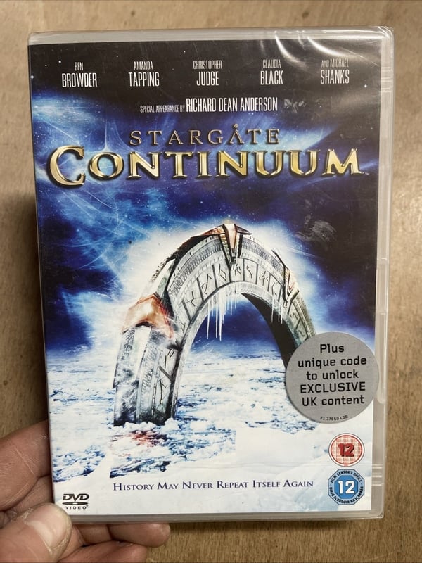 Stargate Continuum - Ben Browder Amanda TappingRichard DVD Brand New | CDON