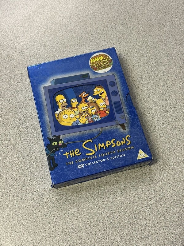The Simpsons Complete Fourth Season Collector's Box Set - Classic TV ...
