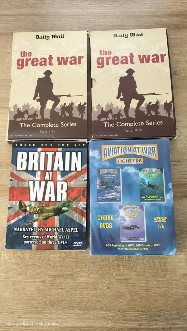 4 X World War Boxsets Bundle WWI WWII Daily DVD Brand New | CDON