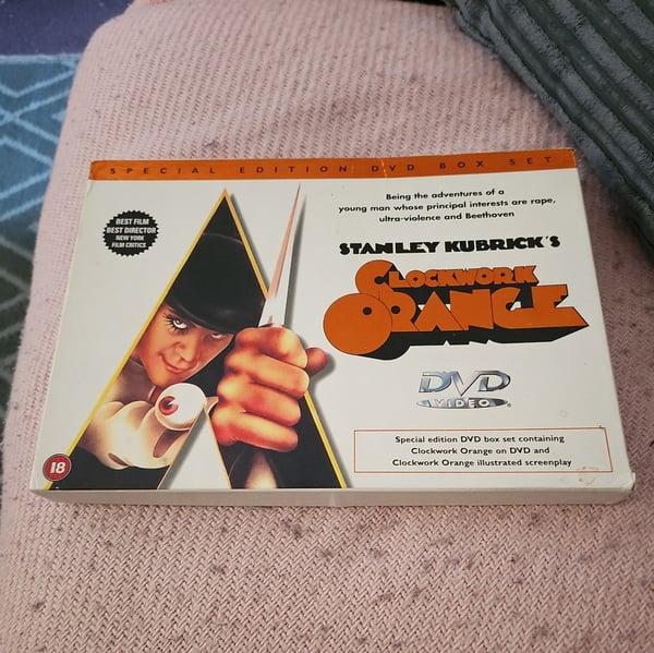 Clockwork Orange By Stanley Kubricks & Book Collectors DVD Brand New | CDON
