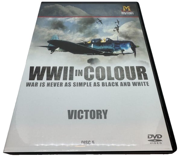WWII In Colour War is Never as Simple as Black & White Disc 5 DVD Brand ...