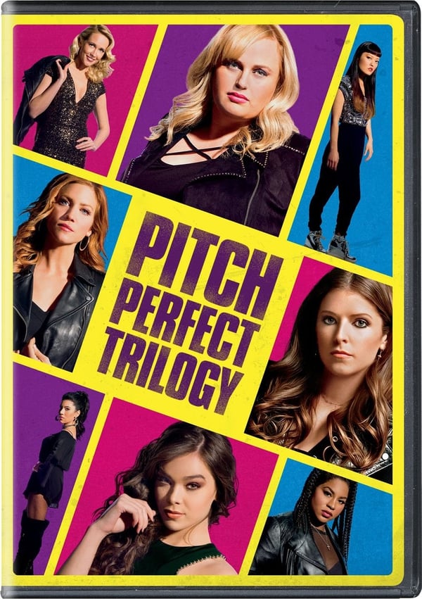 Pitch Perfect Trilogy Anna Kendrick Skylar Astin Rebel Wilson Adam ...