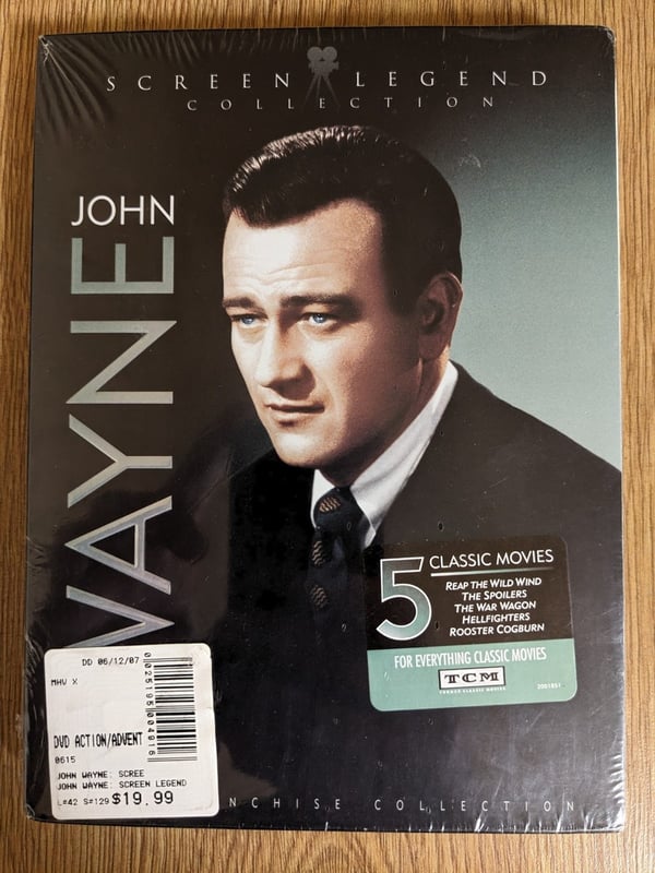 John Wayne: Screen Legend Collection – 5 Klassiska Filmer på DVD | CDON