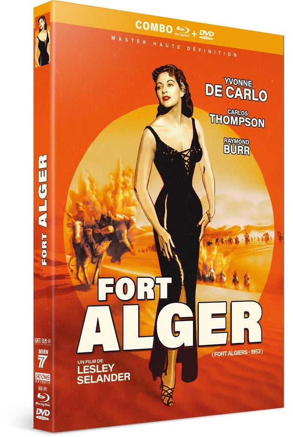 Fort alger Lesley Selander Raymond Burr Carlo Blu-ray Brand New | CDON
