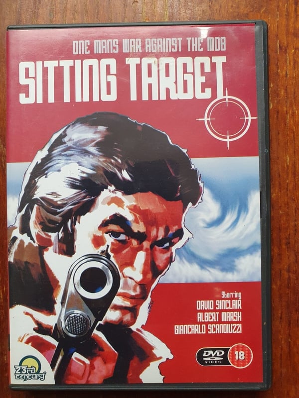 Sitting Target RARE OOP DISC LOVELY 90m David Sinclair 18cert DVD Brand ...