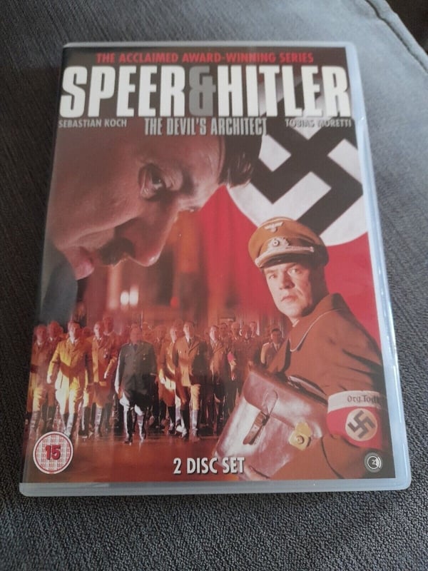 ALBERT SPEER AND ADOLF HITLER BOX SET RARE OOP DOCUMENTARY NAZI DRAMA ...