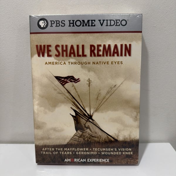 We Shall Remain Set PBS American Experience Native American DVD Brand ...