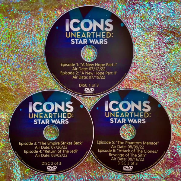Icons Unearthed: Star Wars Empire Docu-Series DVD (2022) | CDON