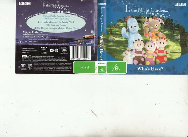 In The Night Garden: Who's Here? Animerad DVD (2008) | CDON