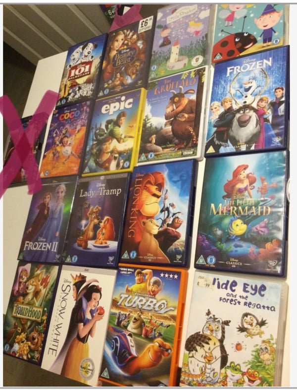 Bundle of 16 Family Disney and Dreamworks DVDs (see list for more ...