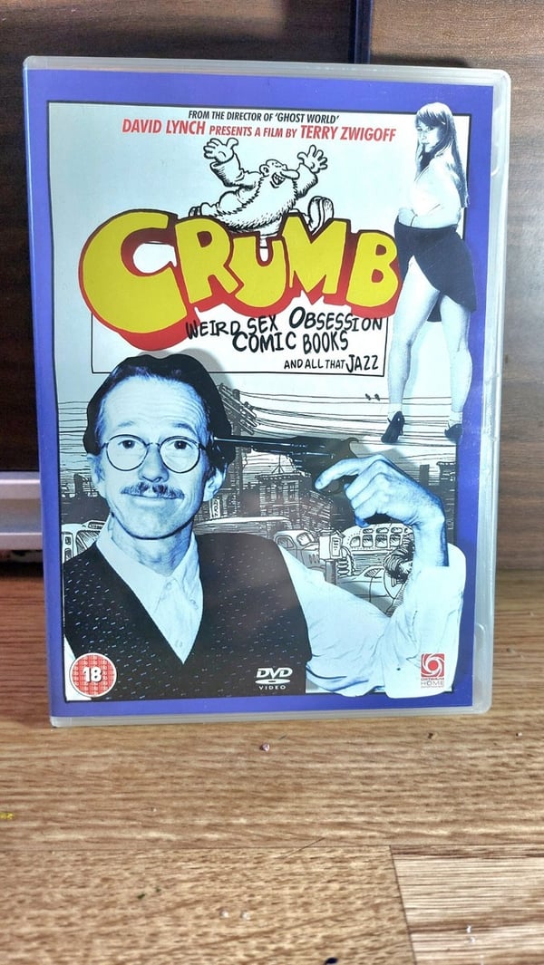 Crumb: David Lynch presenterar en film om Robert Crumb DVD | CDON