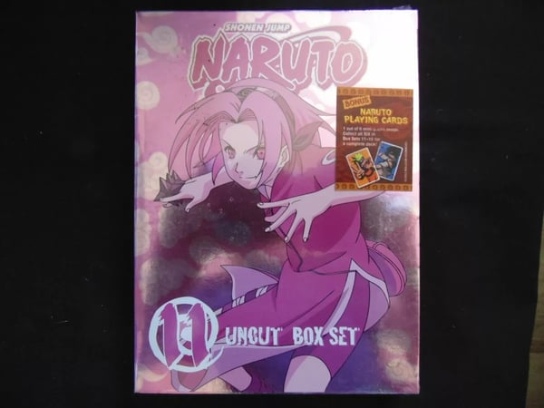 Shonen Jump Naruto 11 uncut box set still Anime DVD Brand New | CDON