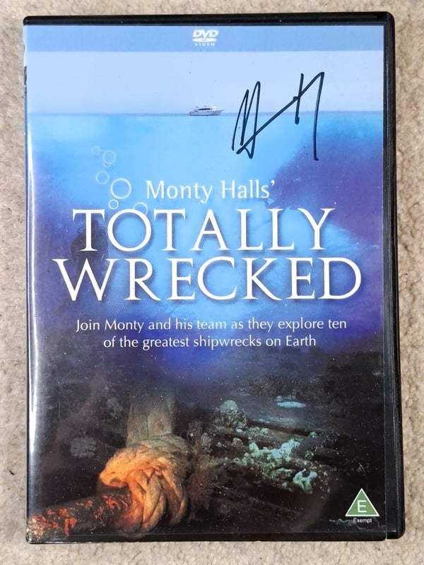 Monty Halls Totally Wrecked SIGNED DVD Brand New | CDON