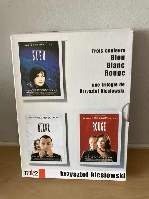 Krzysztof Kieslowski THREE COLOURS Trilogy 3x Julie Delpy Irene Jacob ...