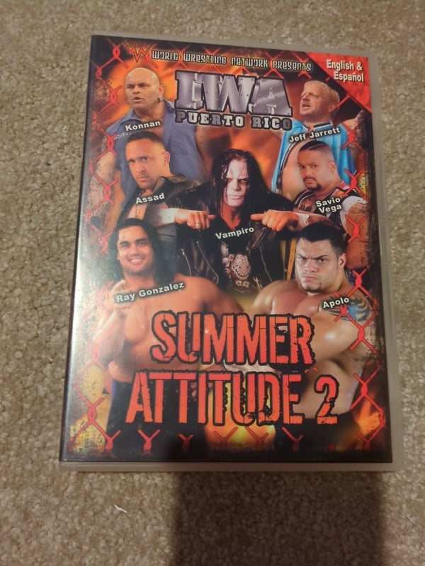 IWA Summer Attitude 2 (Wrestling, WWE,Wcw,TNA,Exe DVD Brand New | CDON