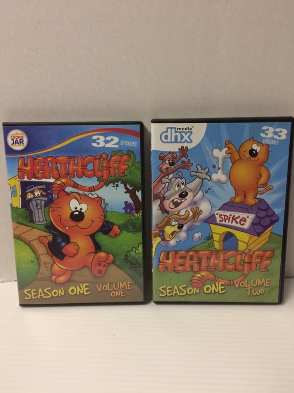 Heathcliff Animated TV Series 80s Cartoon DVD Brand New | CDON