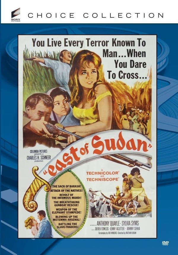 East Of Sudan Anthony Quayle Jenny Agutter Derek Fowlds DVD Brand New ...