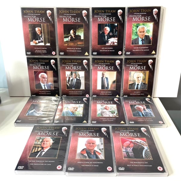 Inspector Morse 29 Collection of Murder Cases with John Thaw DVD Brand ...