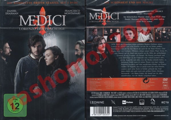 Medici: Masters of Florence Sæson 3 - Lorenzo den Prægtige DVD | CDON