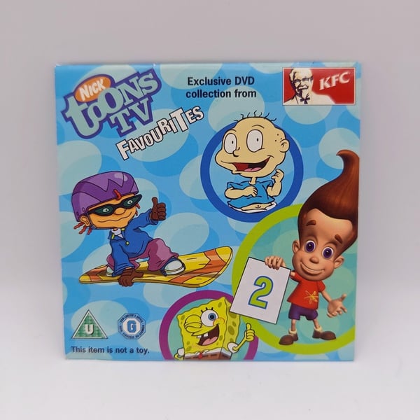 Nicktoons TV Favourites KFC SpongeBob DVD Brand New | CDON