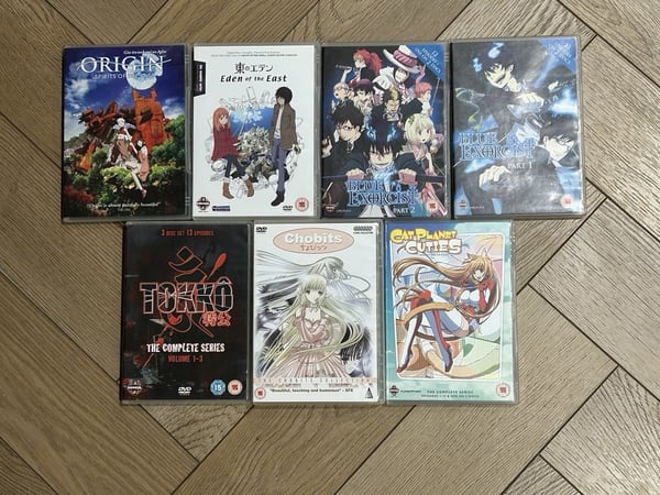 Anime Lot Series Movie Chobits Eden of the East Tokko Cat Planet Cuties ...