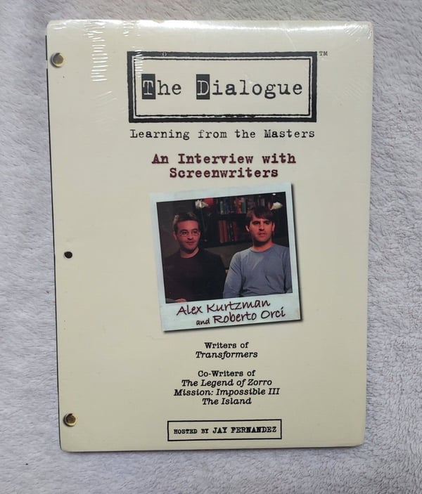 The Dialogue An Interview with Screenwriters Alex Kurtzman Roberto Orci ...