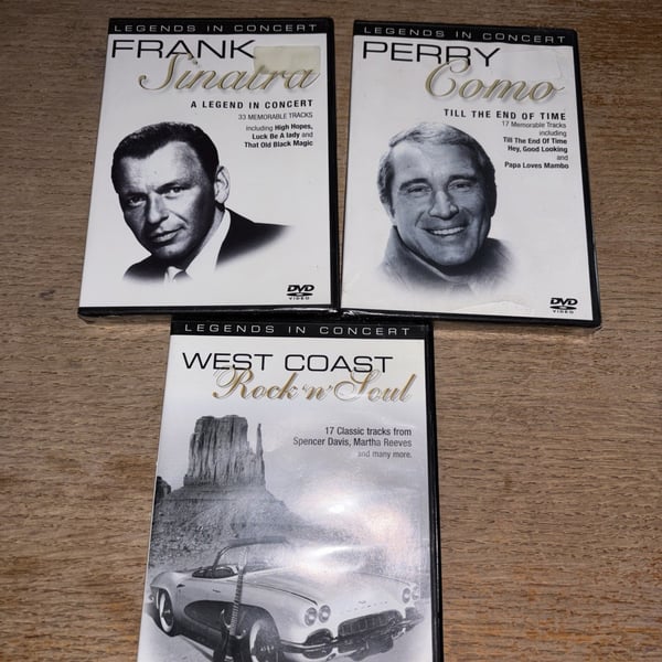 West Coast Rock 'n' Soul Legends in concert frank sinatra perry como ...