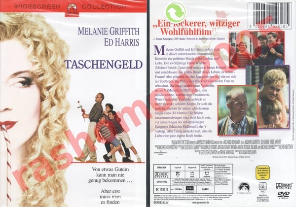 MILK MONEY Melanie Griffith Ed Harris Malcolm McDowell DVD (1994) Brand ...