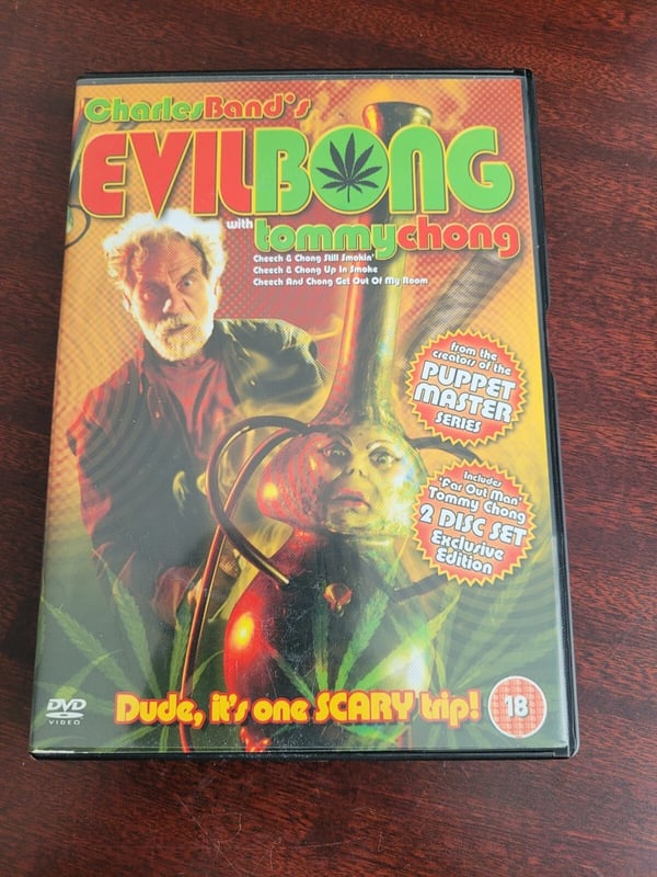Charles Band's Evil Bong with Tommy chong rare exclusive edition set ...