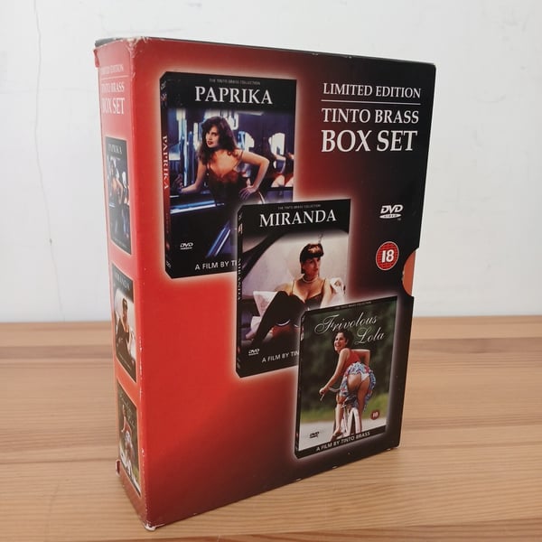 Tinto Brass Box Set: Paprika, Miranda, Frivolous Lola - Limited Edition ...