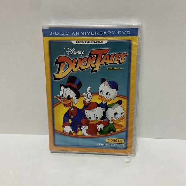 DuckTales Volume 4 Anniversary Edition Disney Club Duck Tales DVD Brand ...