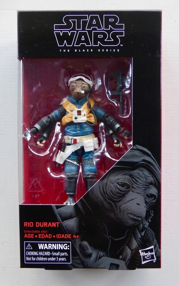 STAR WARS BLACK SERIES 6 INCH A SOLO STORY RIO DURANT #77 MISB FIGURE ...