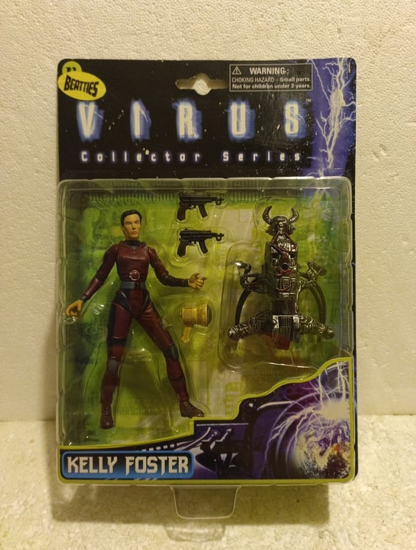 vintage Resaurus Virus Kelly Foster Action Figure Sealed Rare Brand New ...