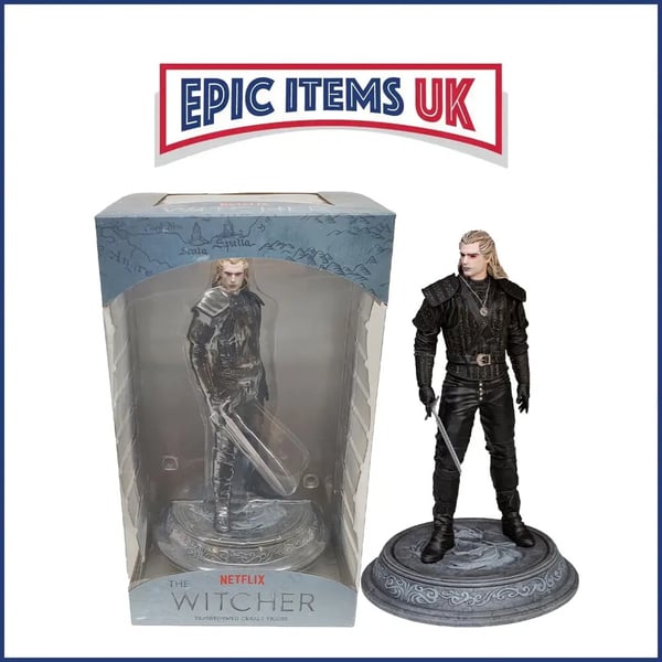 Dark Horse Comics The Witcher Netflix Geralt Transformed PVC Figure ...