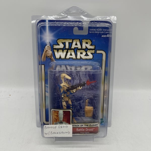 Star Wars Attack of the Clones -Battle Droid Arena Battle Figure With ...