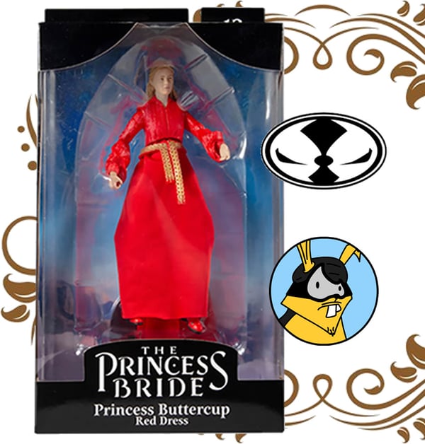 Princess Buttercup Red Dress The Princess Bride 7inch McFarlane Figure ...